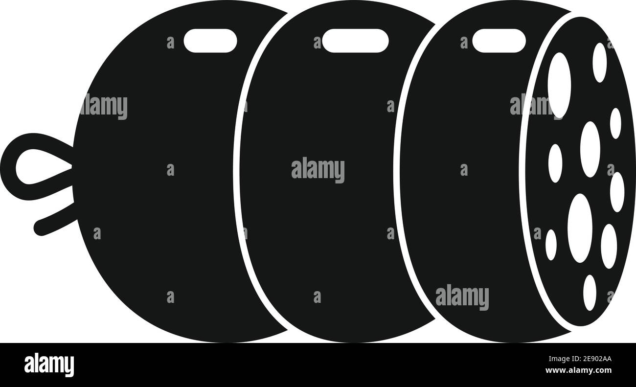 Sausage banger icon, simple style Stock Vector Image & Art - Alamy