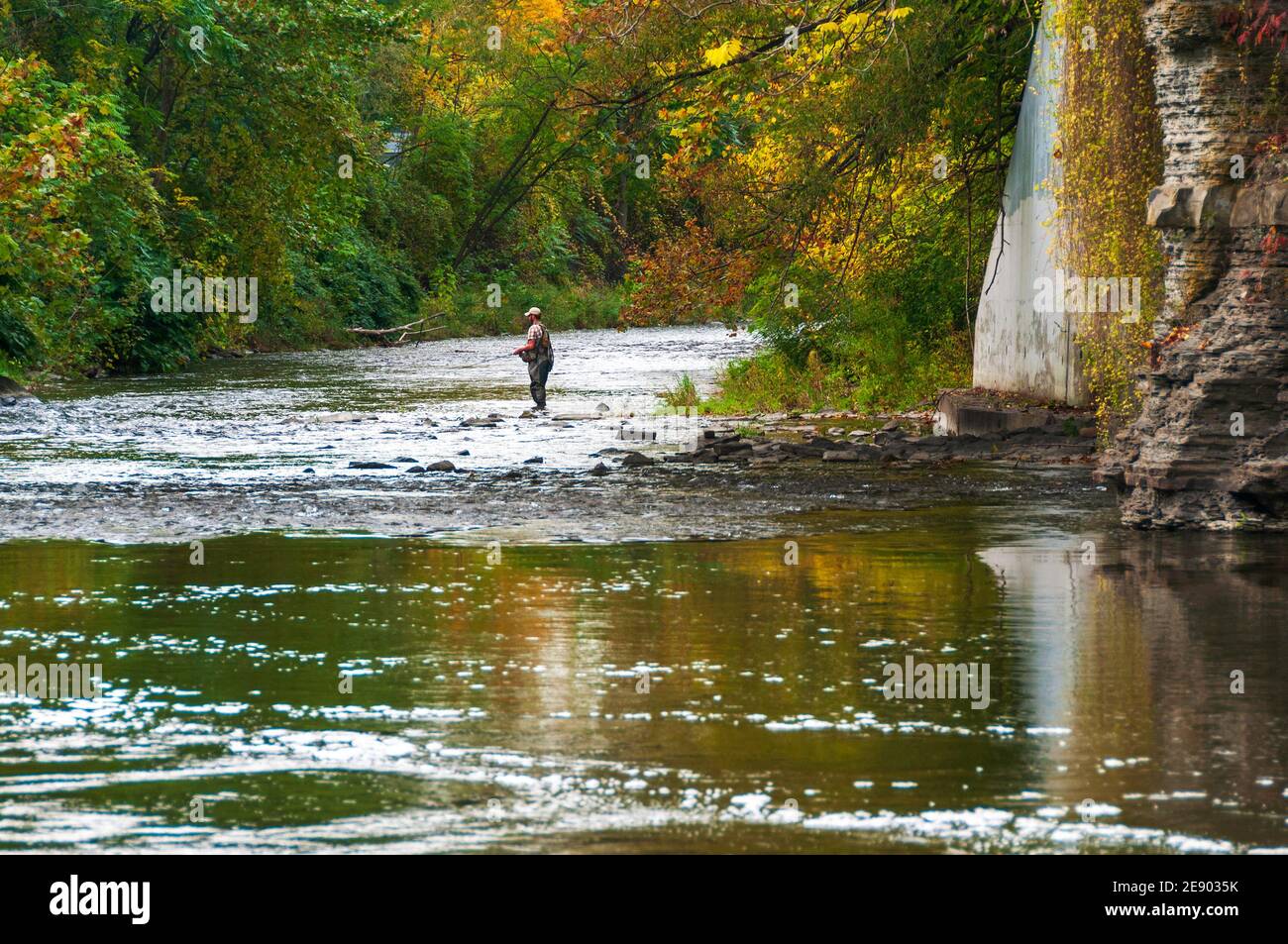 Man trout fishing hi-res stock photography and images - Alamy