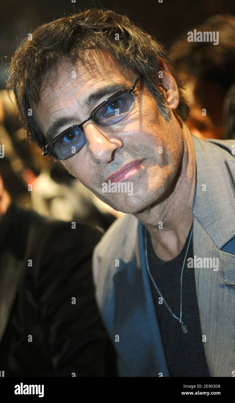 French actor Gerard Lanvin attends the WBA and WBC Cruiserweight title ...