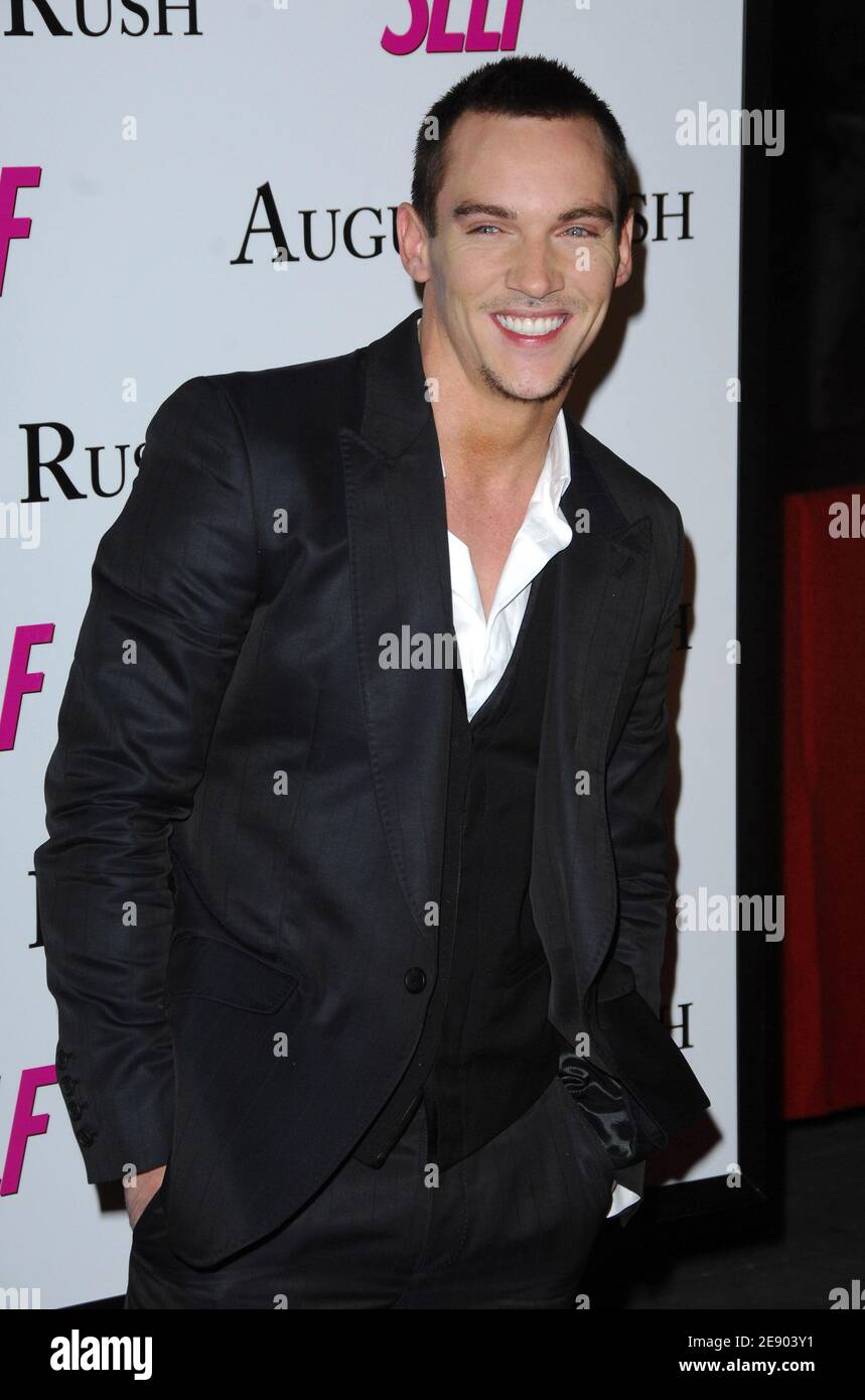 Jonathan rhys premiere august rush hi-res stock photography and images ...