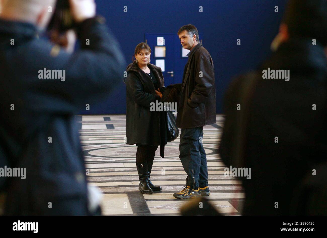 Christine and Stephane Colonna, sister and brother of Yvan Colonna the ...