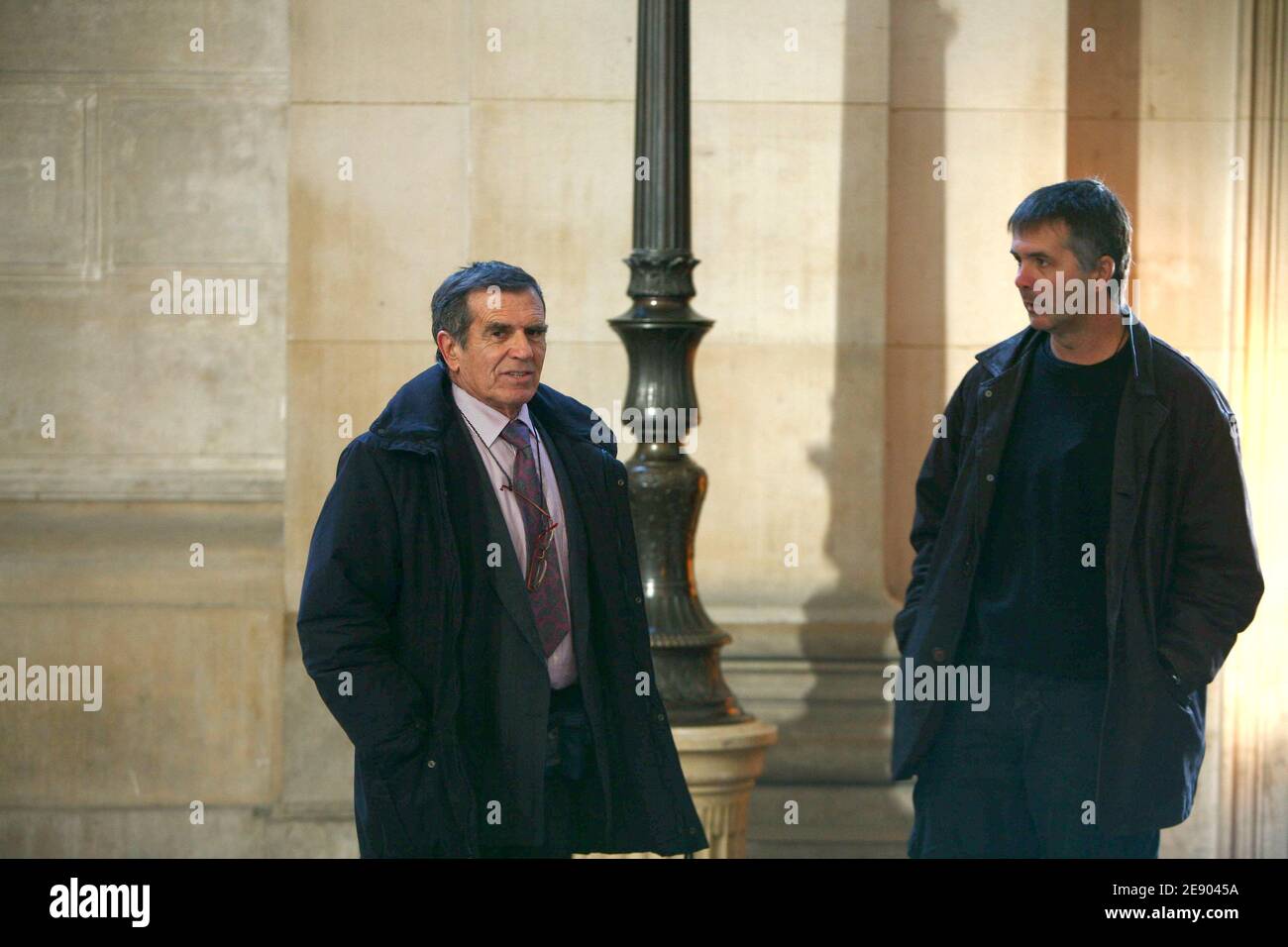 Jean-Hugues and Stephane Colonna, father and brother of Yvan Colonna ...