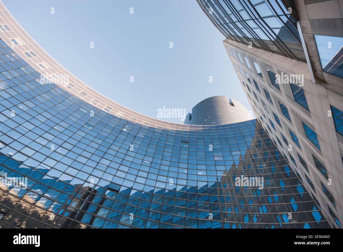 The modern skyscrapers of La Defense business district Stock Photo - Alamy