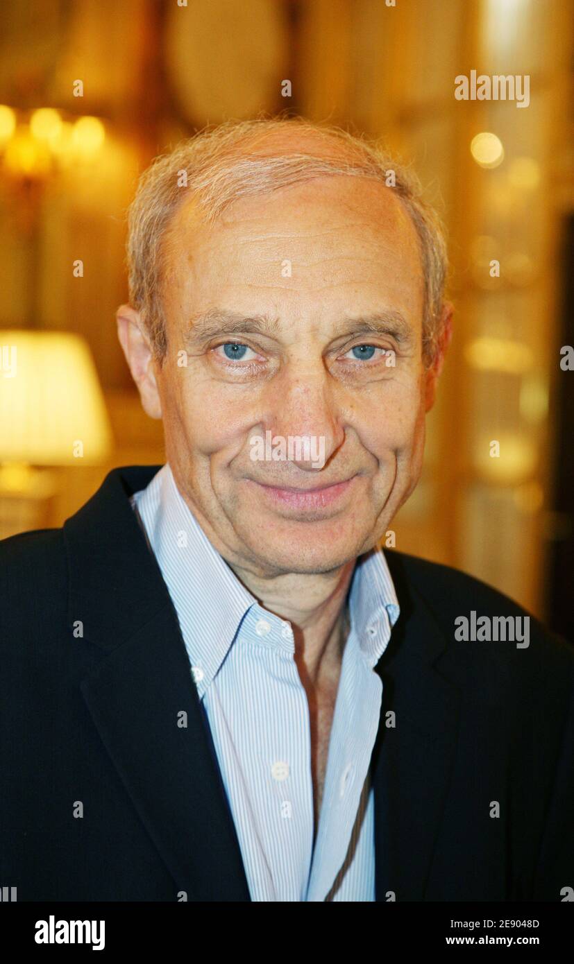 Writer and Journalist Jean Hatzfeld attends the 'Medicis and Femina ...