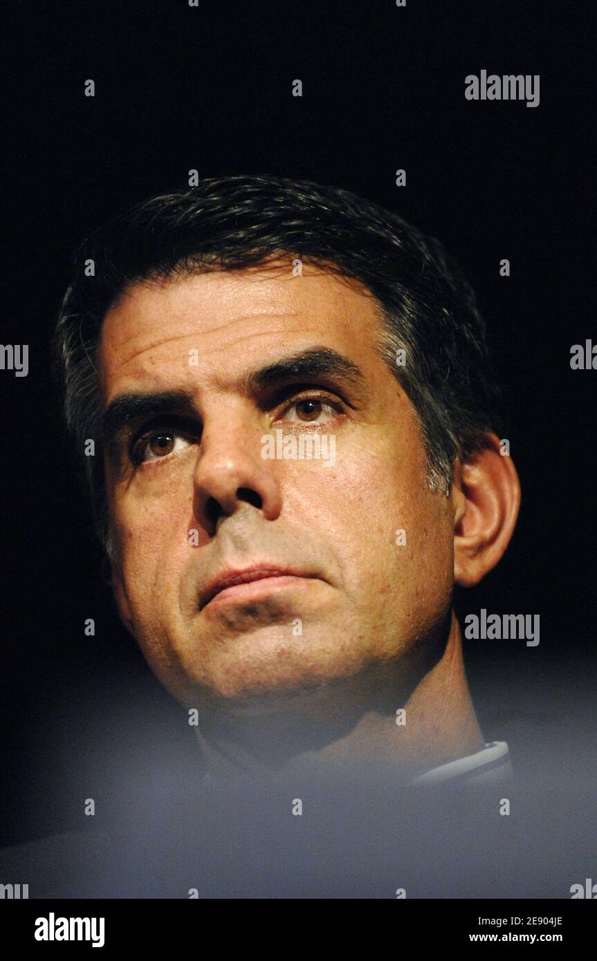 RTL Group CEO Axel Duroux attends a press conference of Radio unions ...