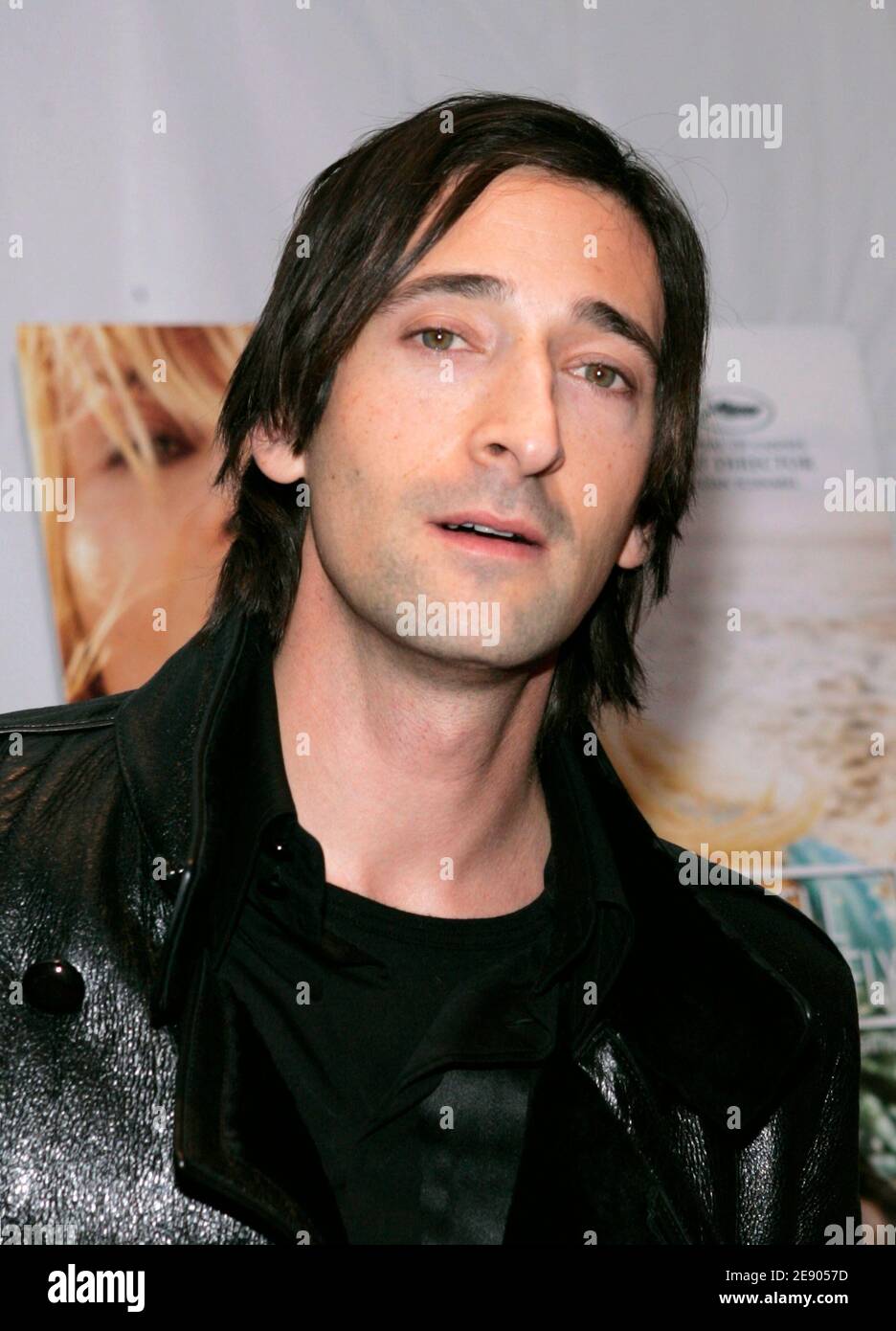Actor Adrien Brody poses at 'The Diving Bell And The Butterfly ...