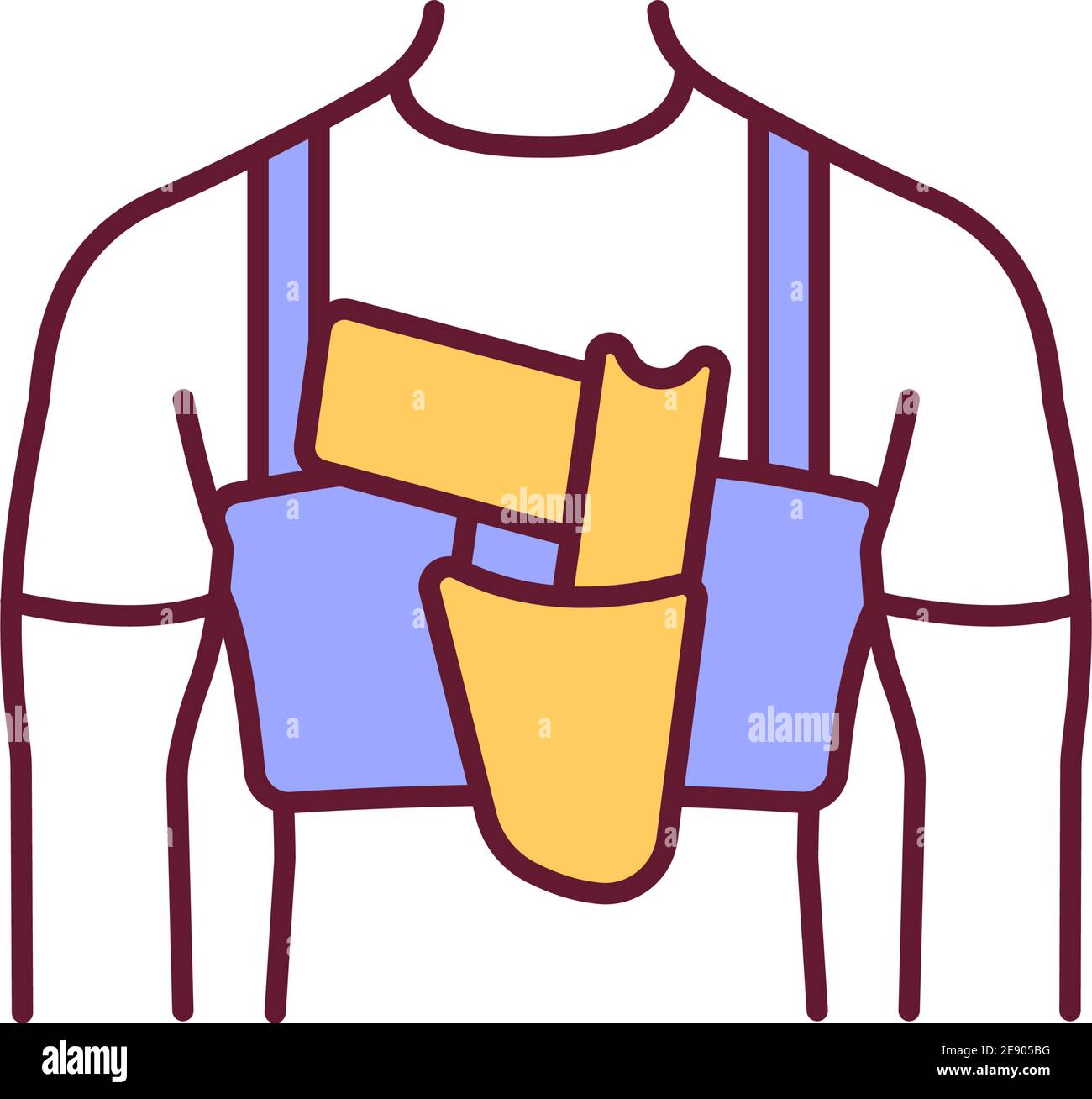 Open carry RGB color icon Stock Vector Image & Art - Alamy