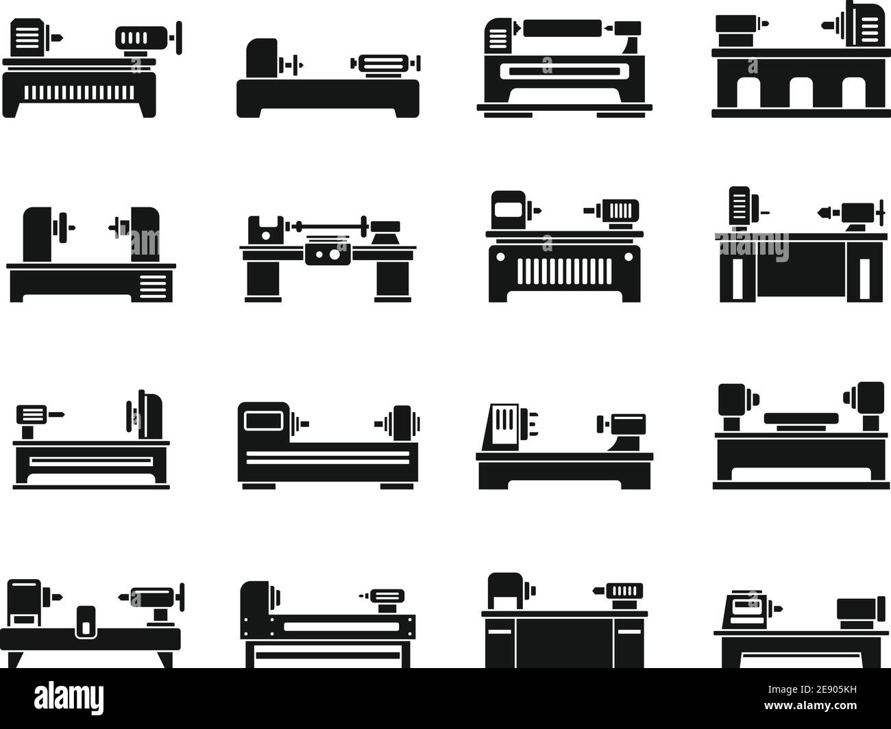 Automated plant Stock Vector Images - Alamy