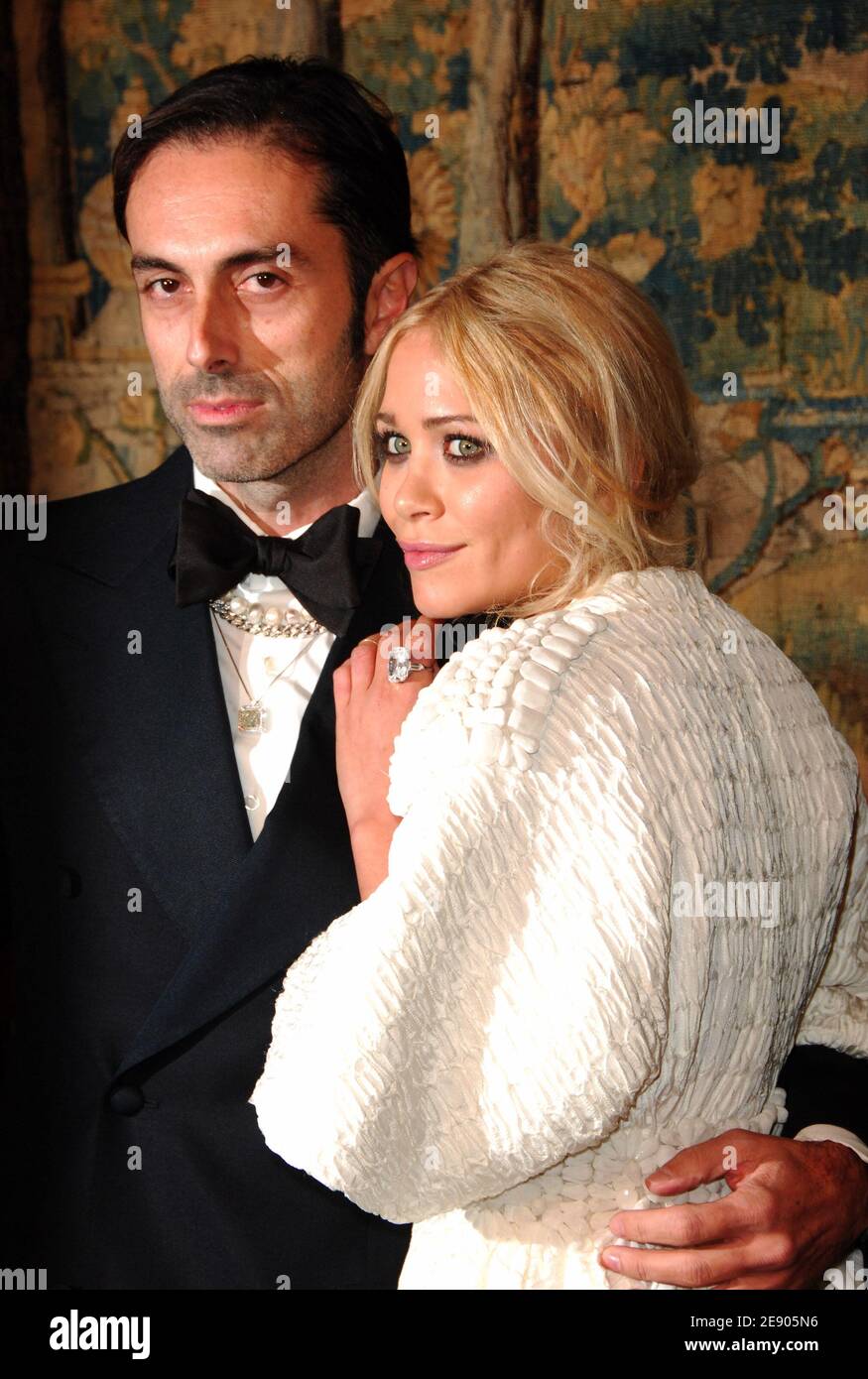 Giambattista Valli and Actress Mary-Kate Olsen attend the 7th On Sale ...