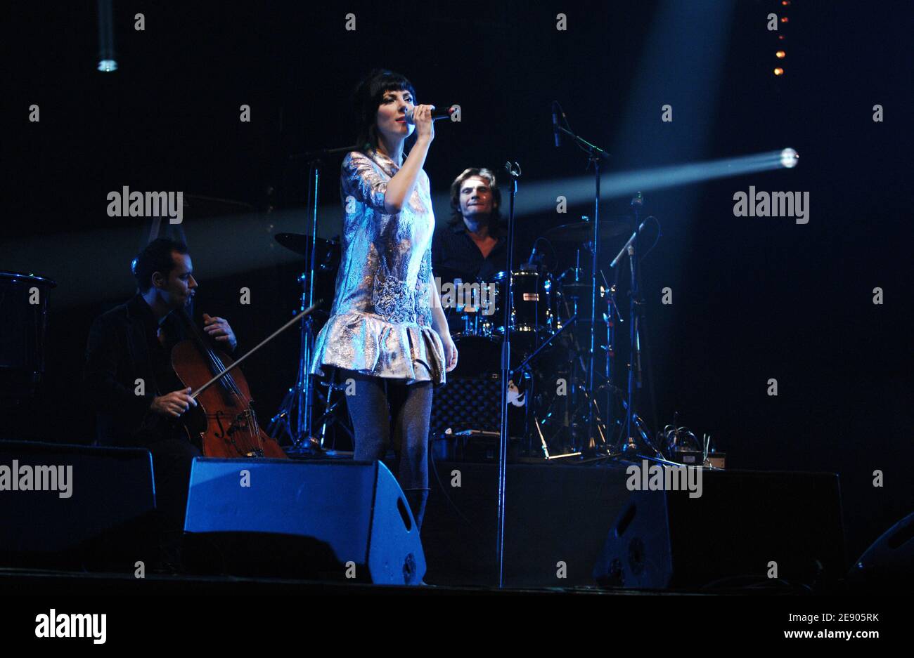 Singer Daphne, winner of Prix Constantin, performs live on stage during ...