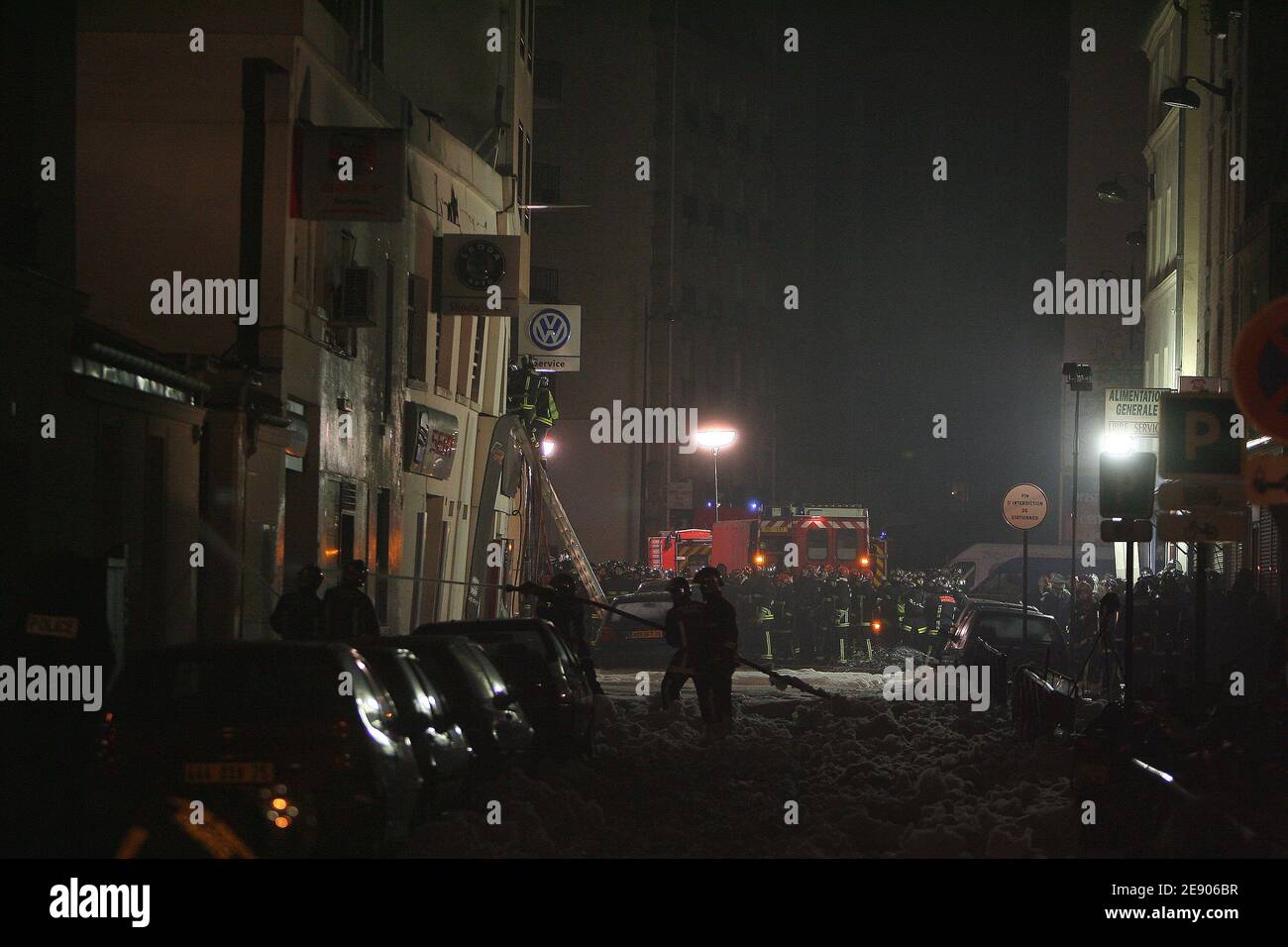 Garage exploded hi-res stock photography and images - Alamy