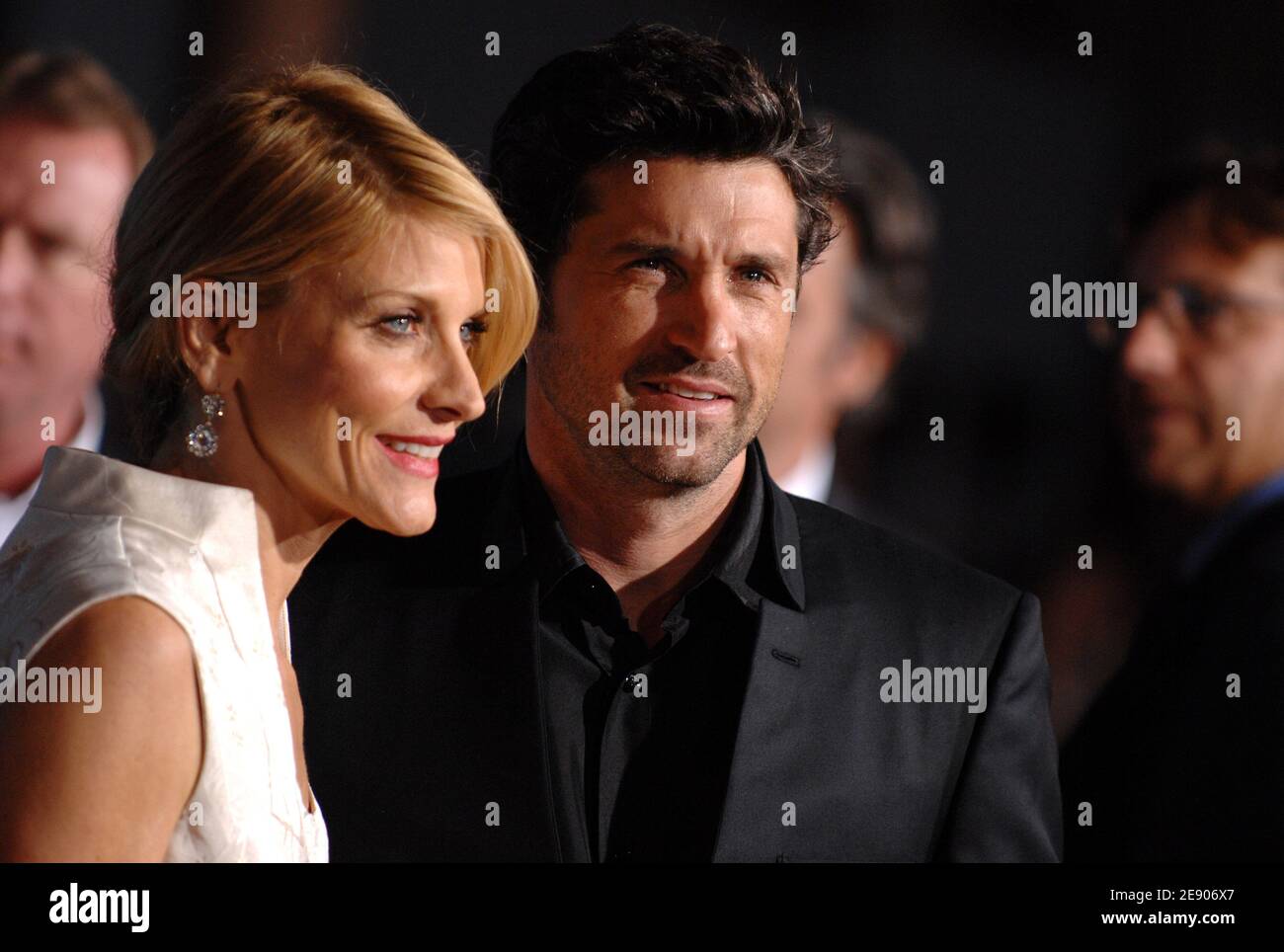 Patrick Dempsey and wife Jill Fink attend the premiere of Walt Disney's ...