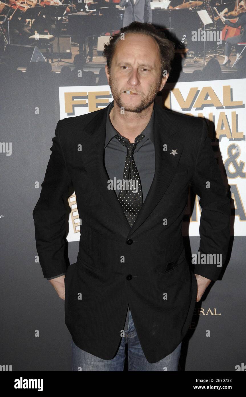 Belgian actor Benoit Poelvoorde was awarded during the closing ceremony ...