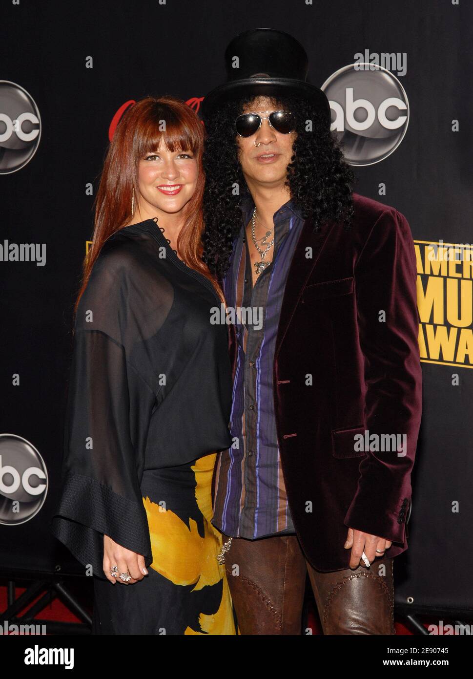Slash and wife perla hi-res stock photography and images - Alamy