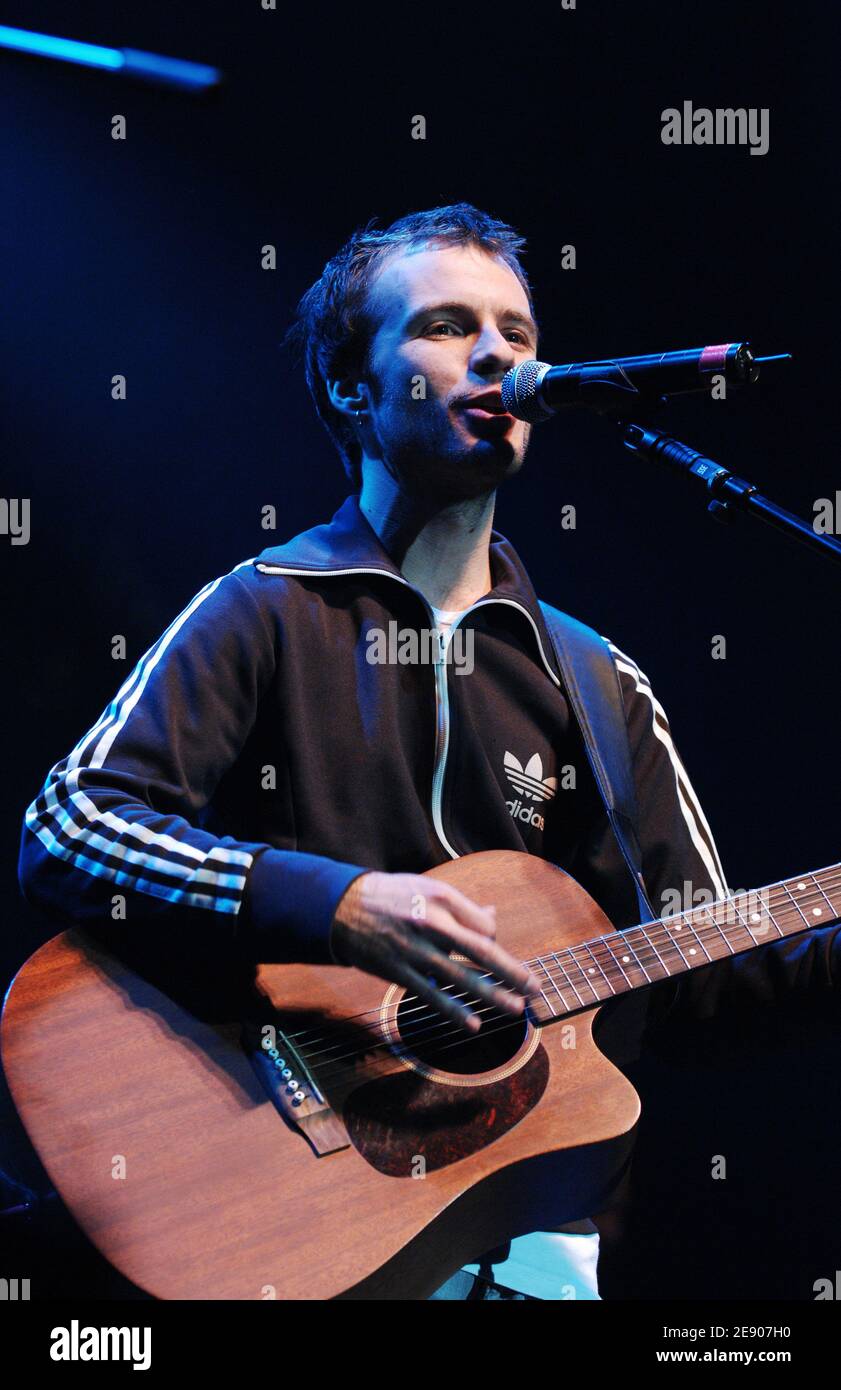 Singer Benoit Doremus performs live on stage during the 'Free Ingrid ...