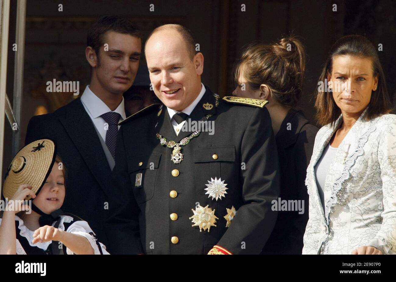 Princess Alexandra, Pierre Casiraghi, Prince Albert II, Charlotte ...