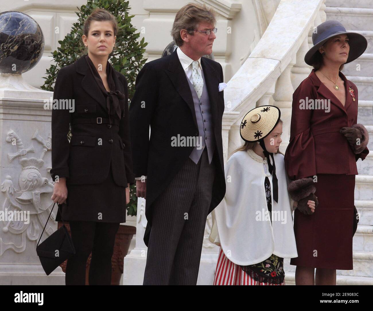 L r casiraghi princess alexandra hanover hi-res stock photography and ...