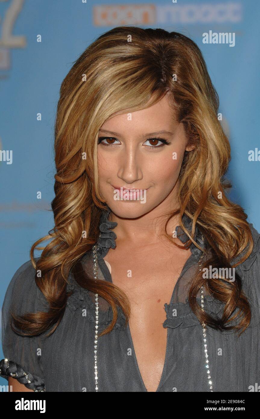 "Ashley Tisdale attends the Walt Disney's ""High School Musical 2"" DVD ...