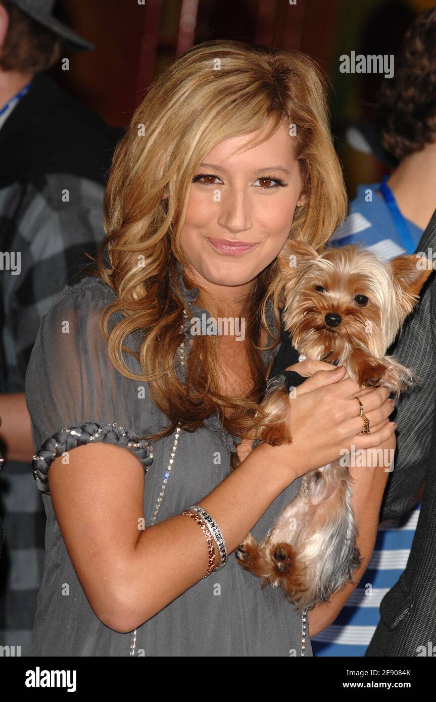 "Ashley Tisdale attends the Walt Disney's ""High School Musical 2"" DVD ...