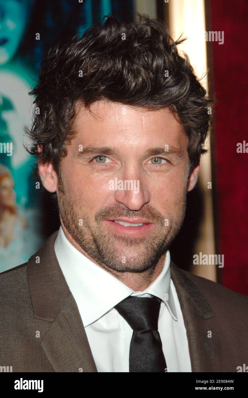 "Actor Patrick Dempsey arrives at a screening of ""Enchanted"" November ...