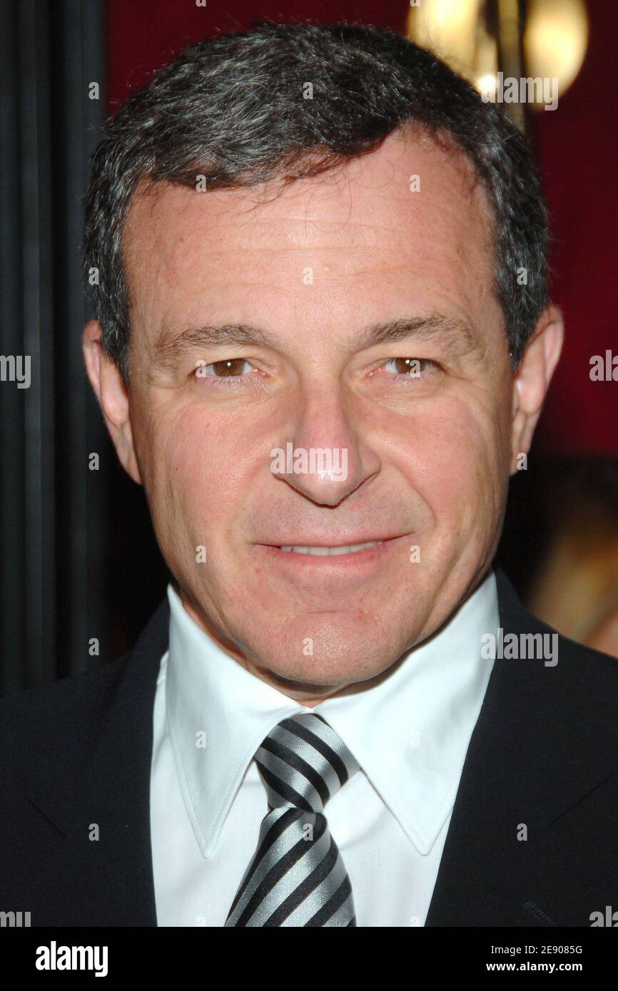 "Disney CEO Robert Iger arrives at a screening of ""Enchanted ...