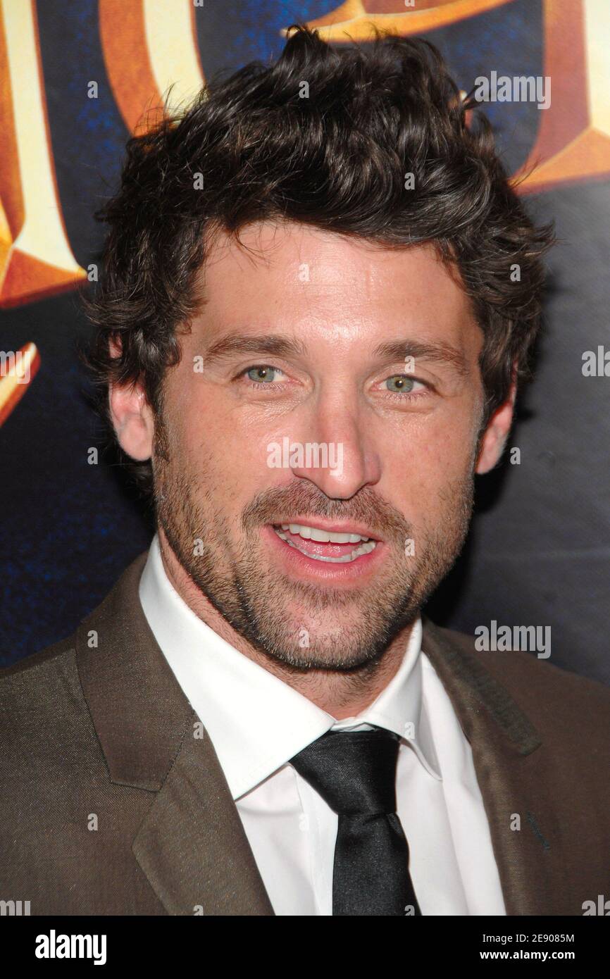 "Actor Patrick Dempsey arrives at a screening of ""Enchanted"" November ...
