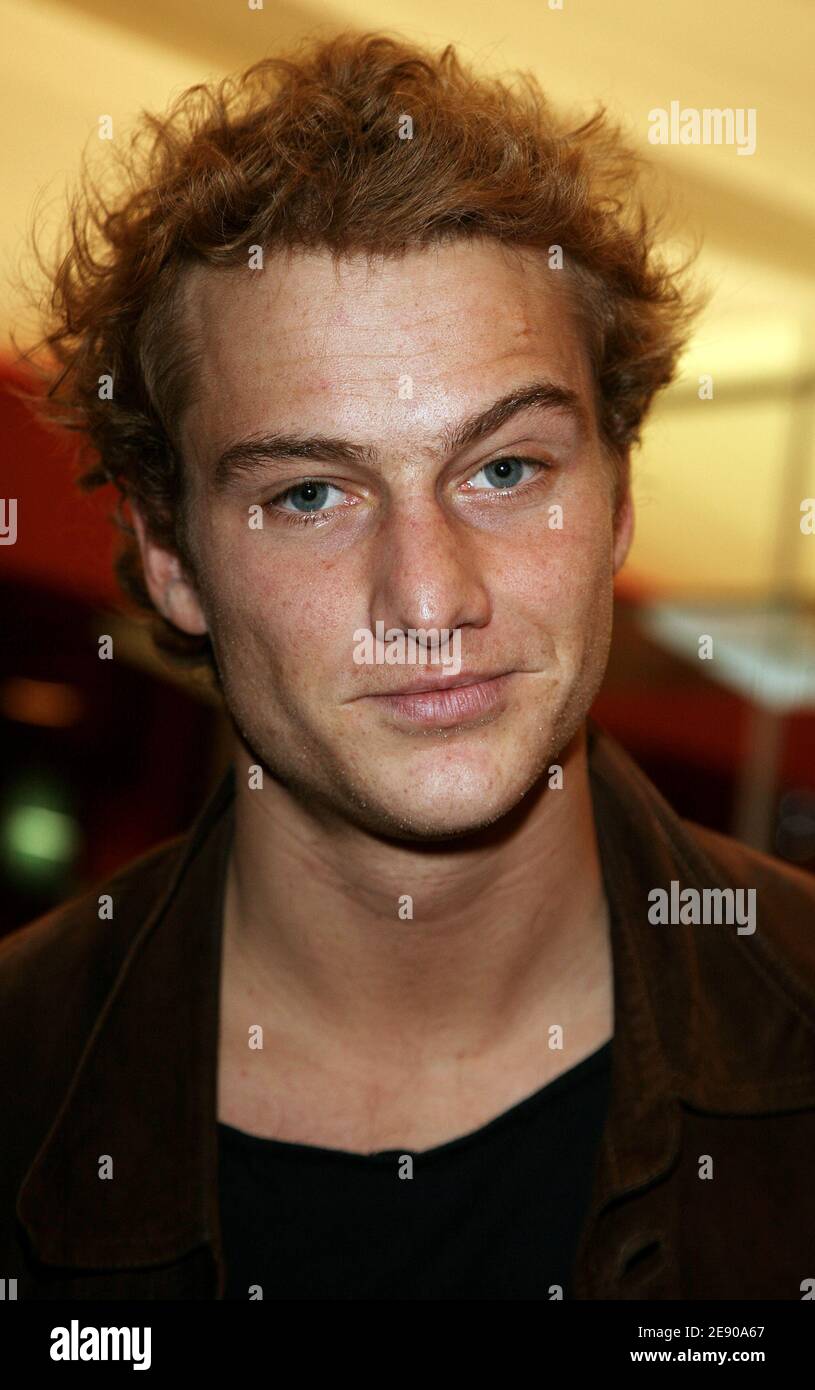 Actor Alexander Fehling poses for our photographer during the 'up and ...