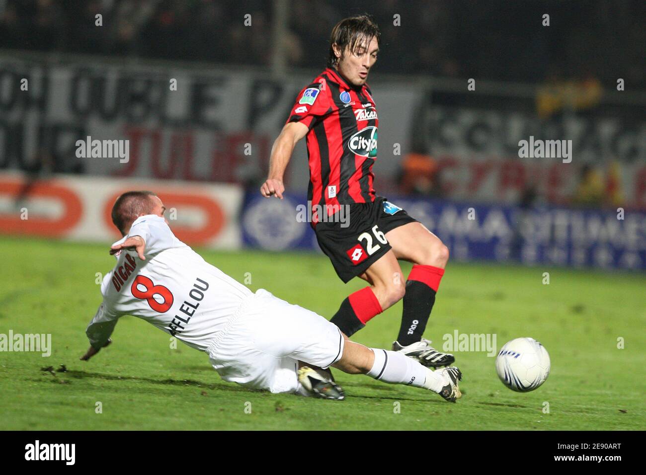 Nice's Cyril Rool during the French Premier League soccer, Nice vs ...