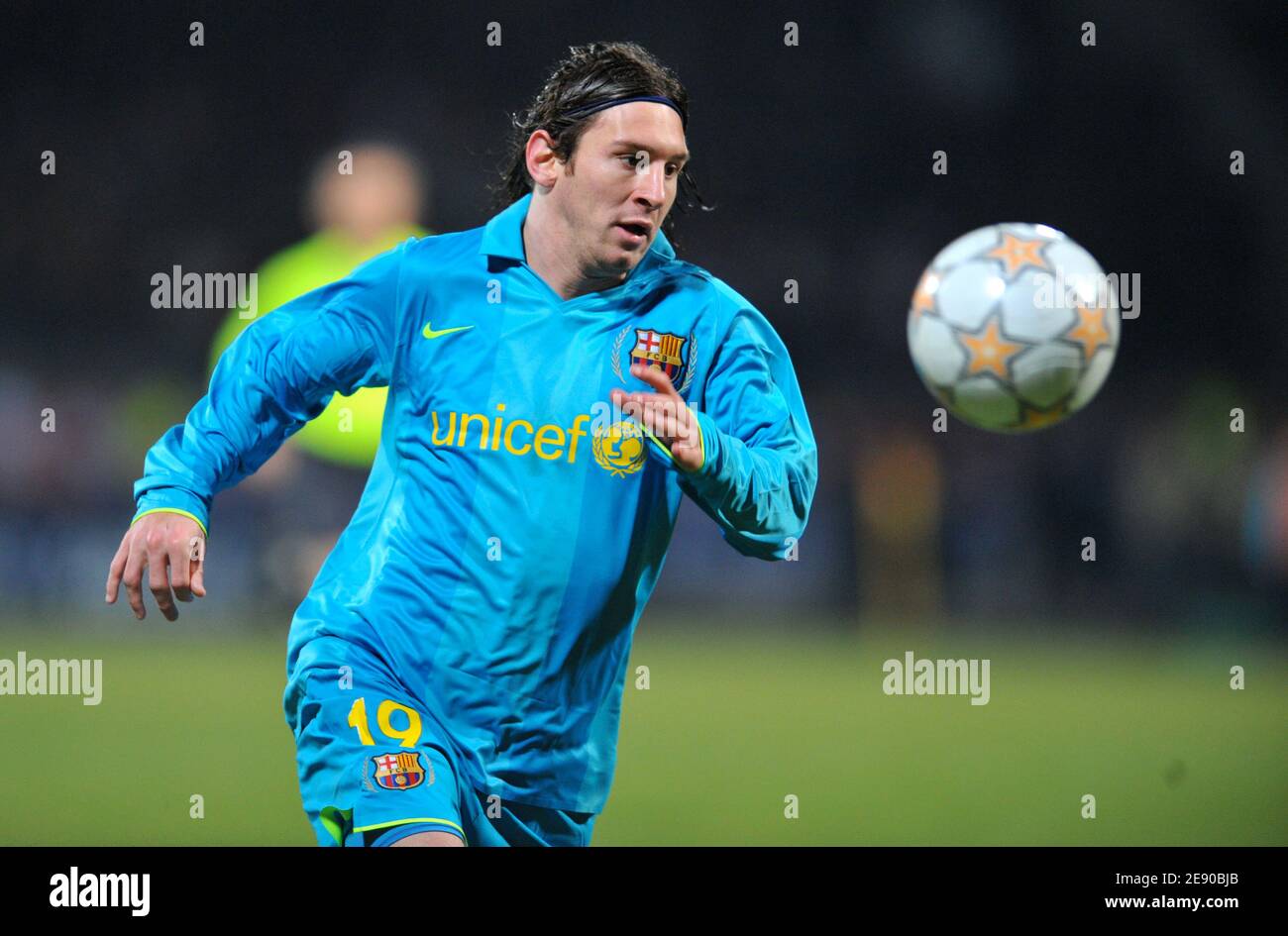 Lionel messi fc barcelone 2007 hi-res stock photography and images - Alamy
