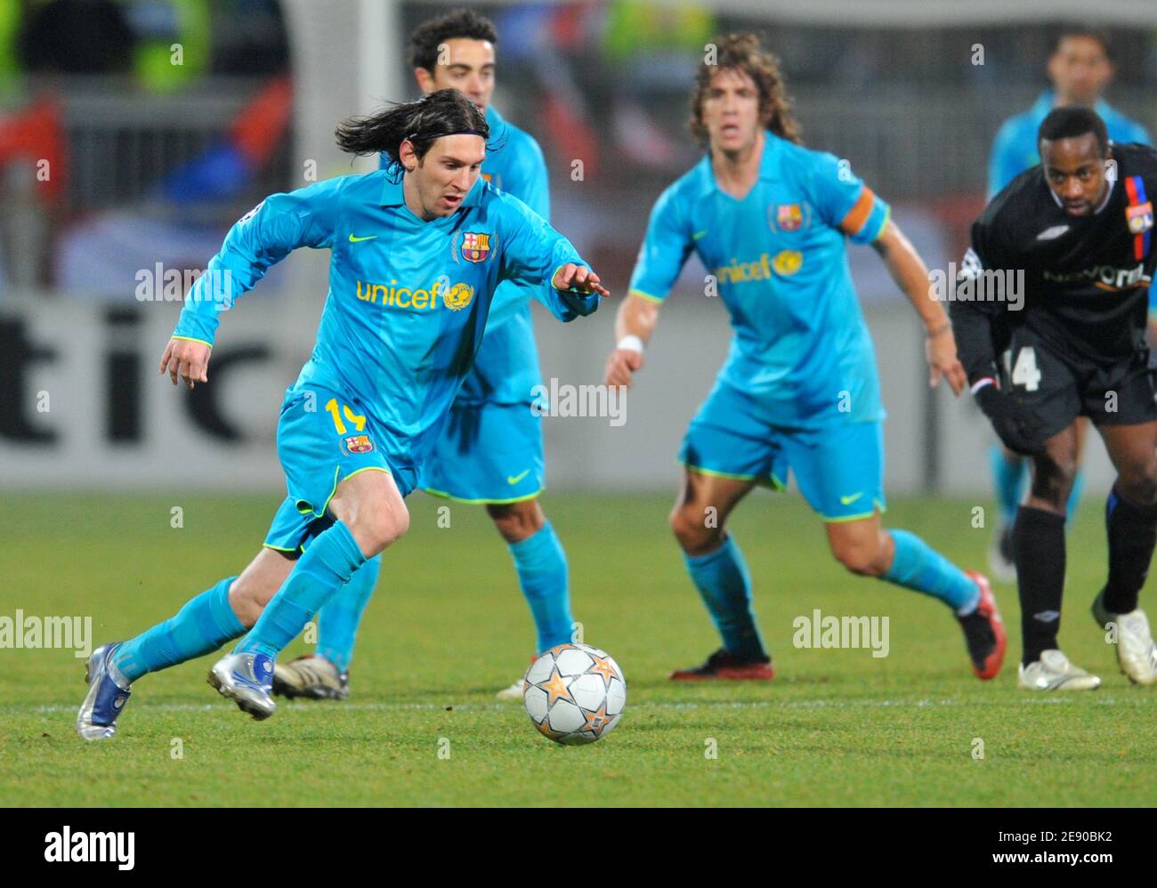 Lionel messi fc barcelone 2007 hi-res stock photography and images - Alamy