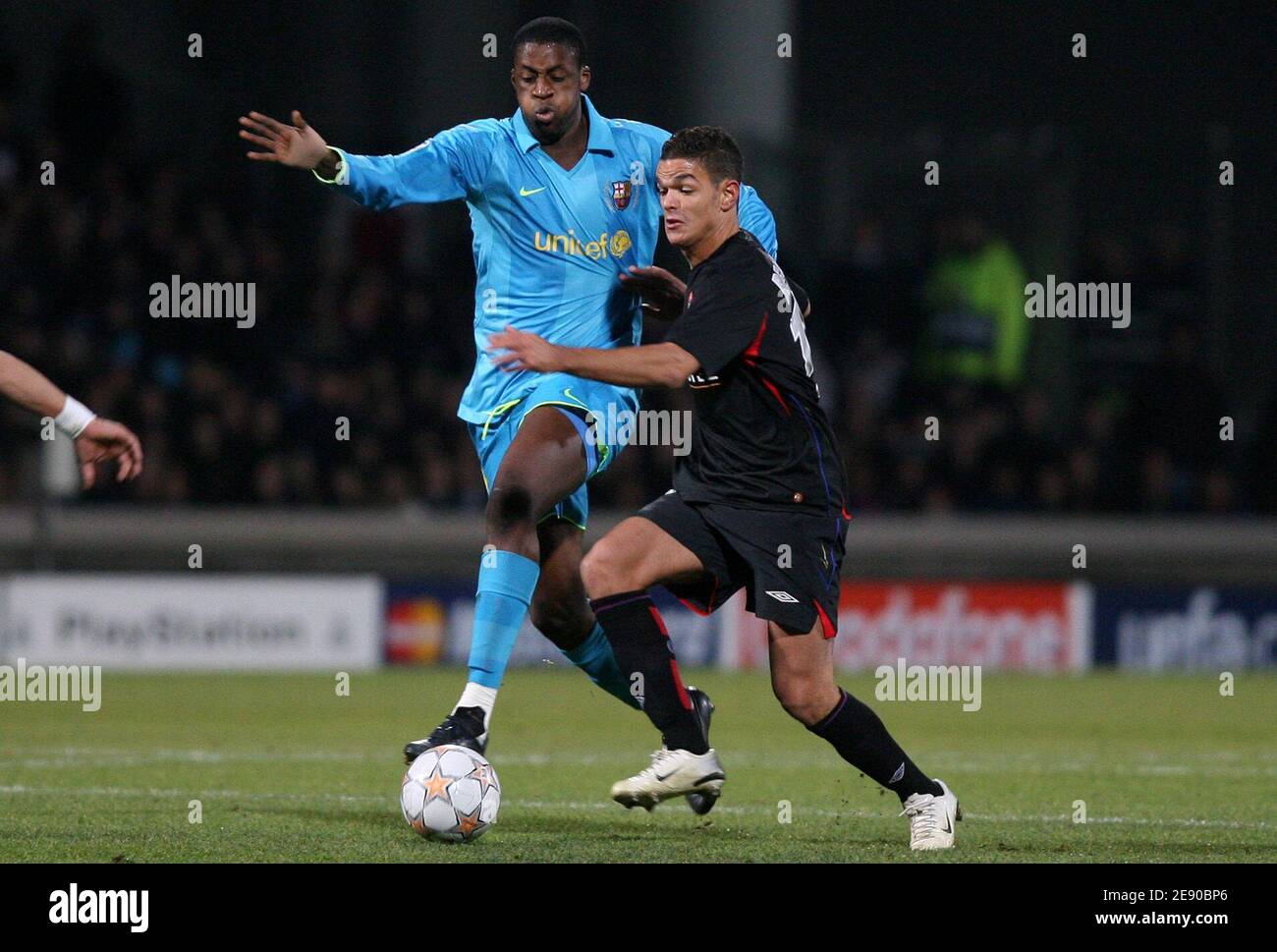 Yaya touré fc barcelona during hi-res stock photography and images - Alamy