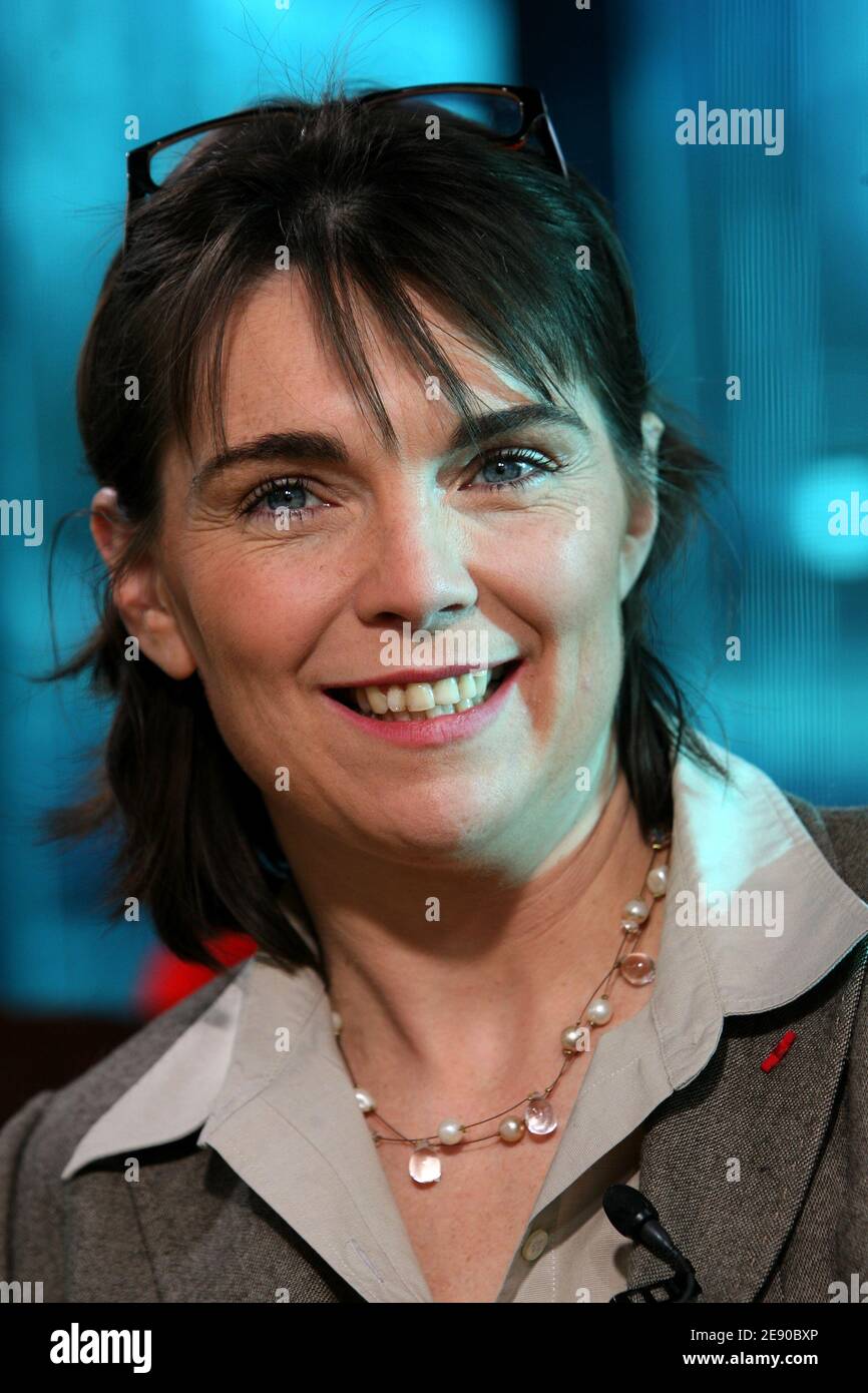 Former judoka and UMP Clichy mayoral candidate, Marie-Claire Restoux ...