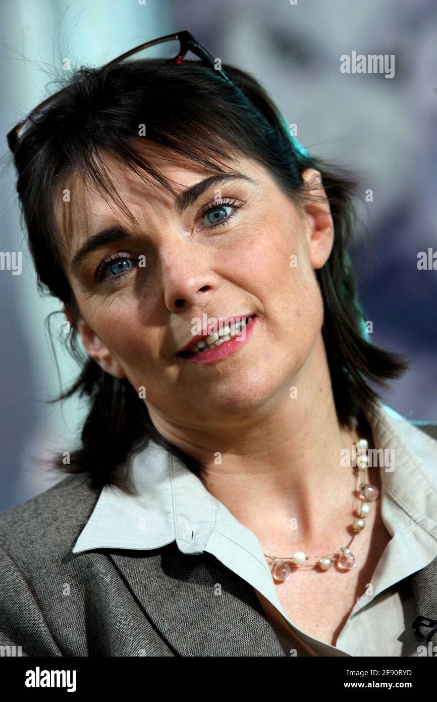 Former judoka and UMP Clichy mayoral candidate, Marie-Claire Restoux ...