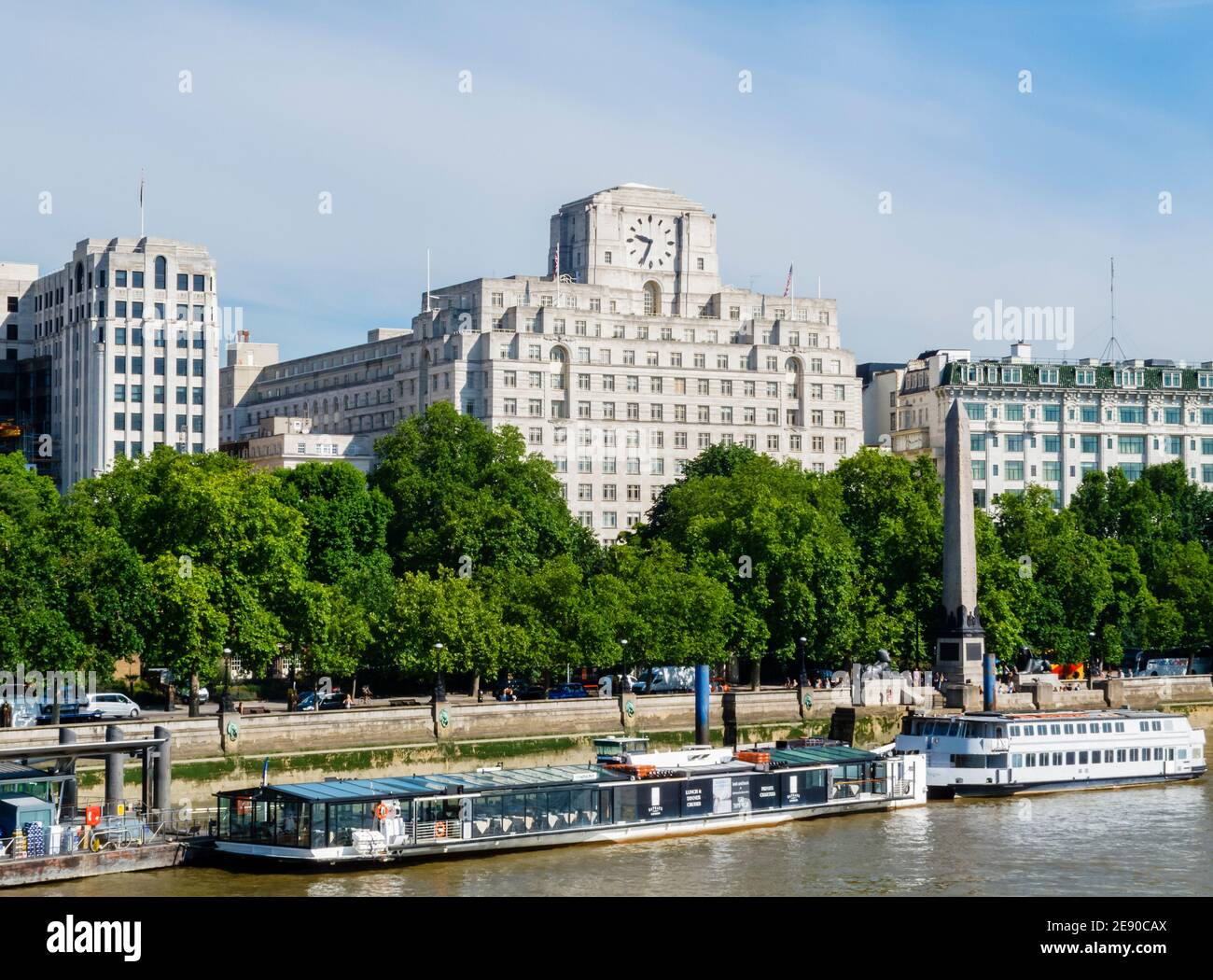 Shell Mex House, 80 Strand, a grade II listed Portland stone building ...