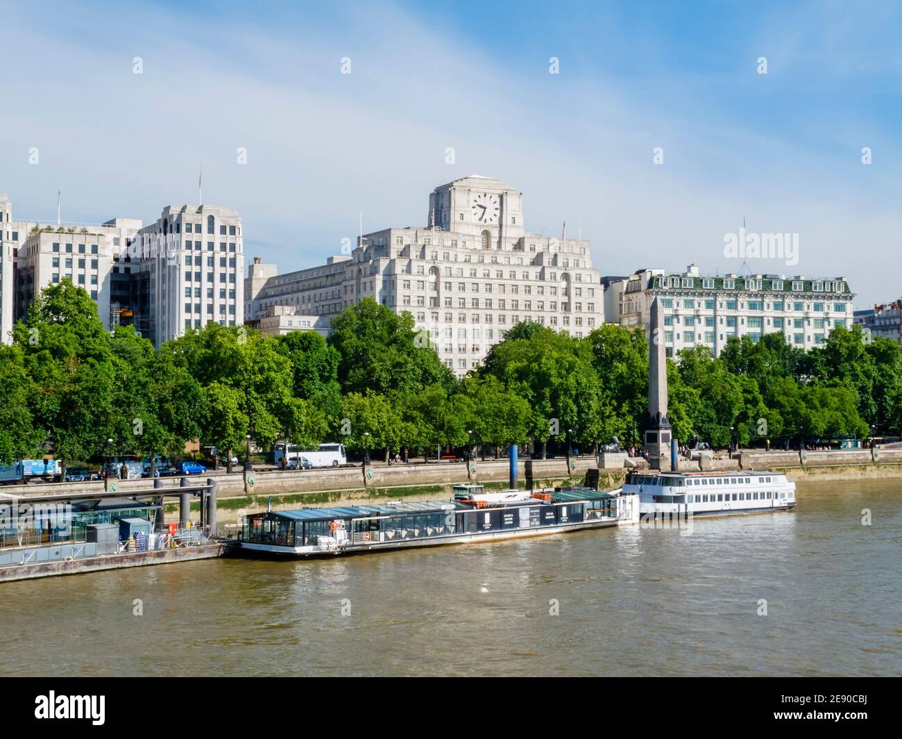 Shell Mex House, 80 Strand, a grade II listed Portland stone building ...