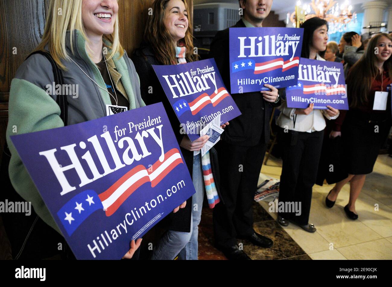 Democrat Merchandise is on display at the Democratic National Committee ...