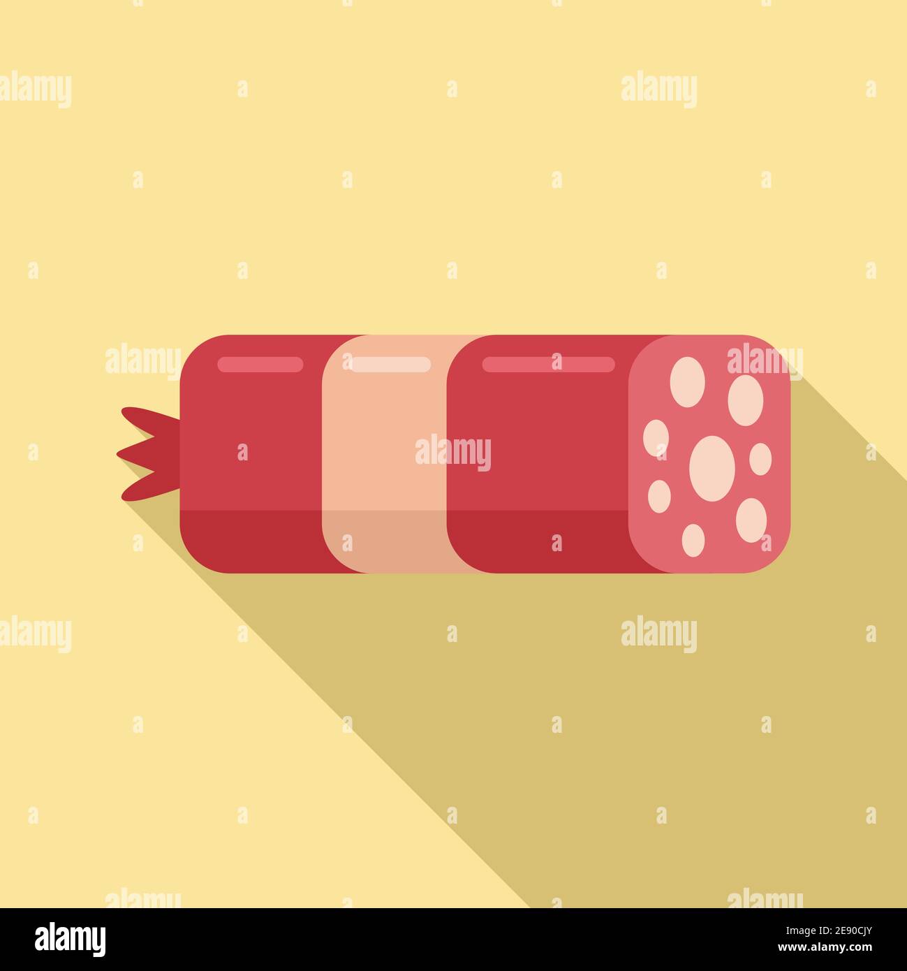 Sausage snag icon, flat style Stock Vector Image & Art - Alamy