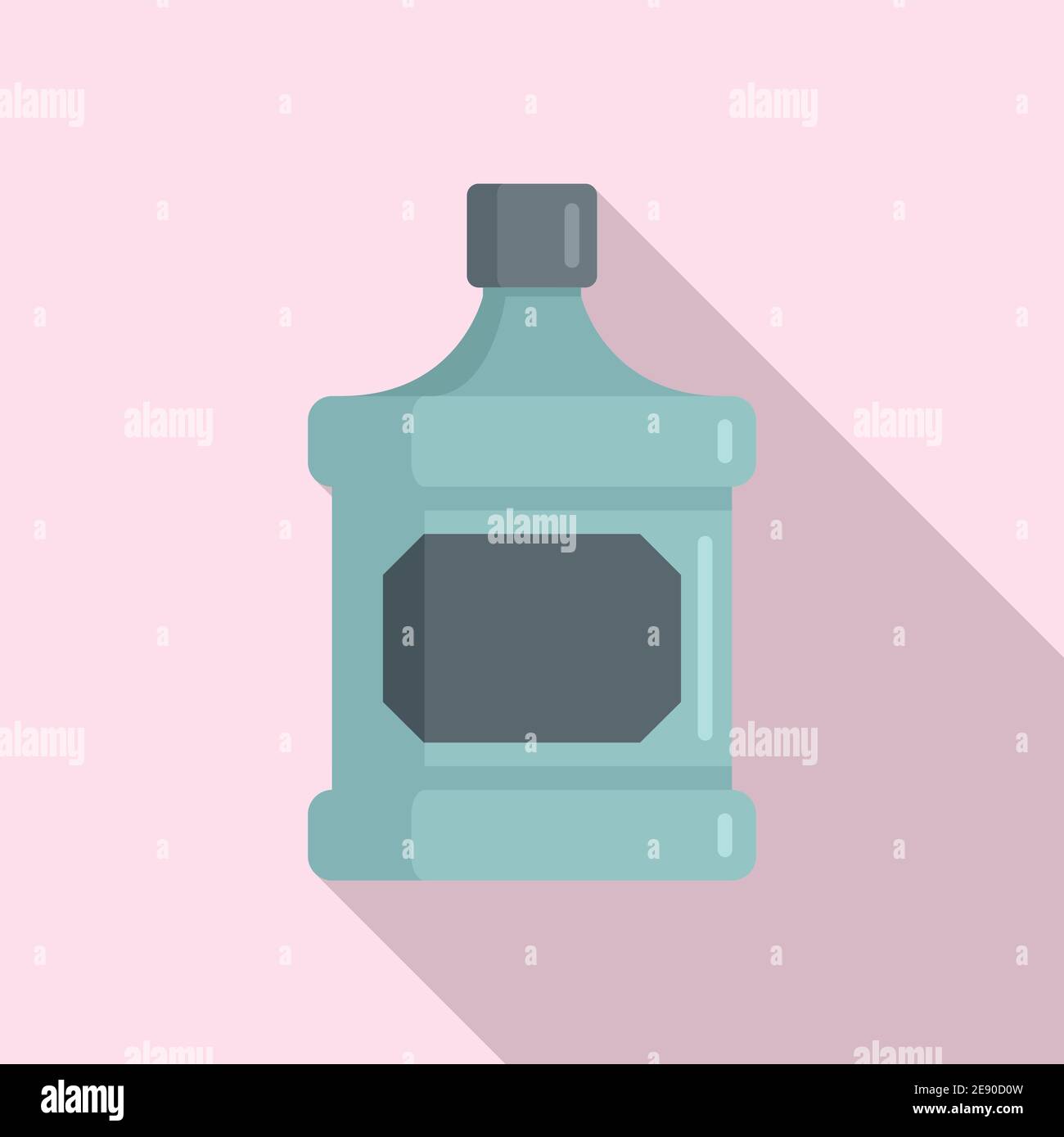 Drink bottle icon, flat style Stock Vector Image & Art - Alamy