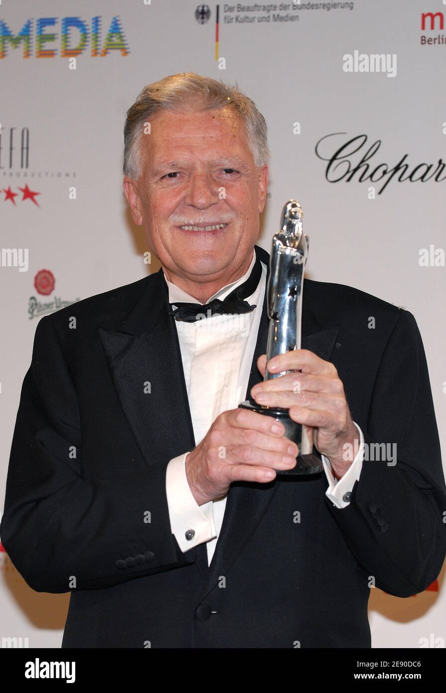 Michael Ballhaus poses in the pressroom during the 20th annual European ...