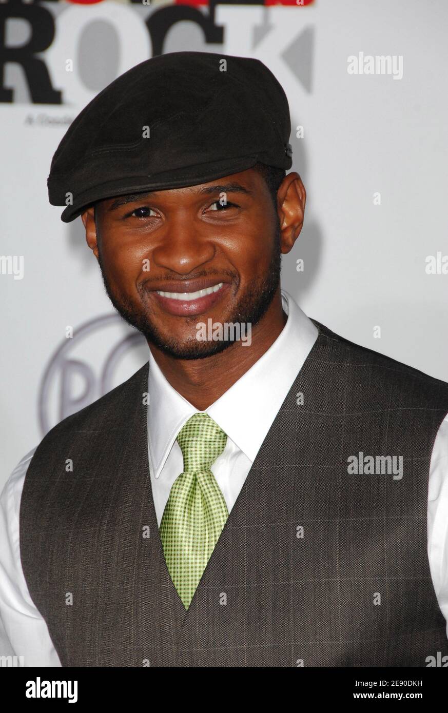 Singer Usher arrives at 'Movies Rock' A Celebration of Music in Film ...