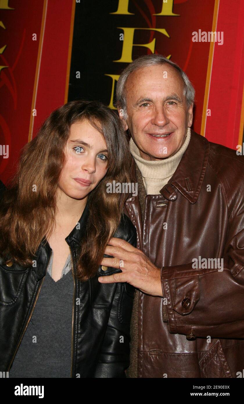Patrice Laffont and his daughter Mathilde arriving for the opening ...