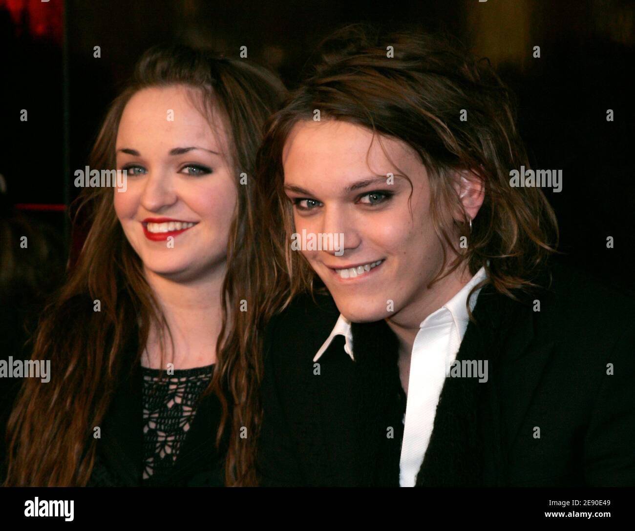 Actor Jaime Campbell Bower and Heather Bower arriving for the ...