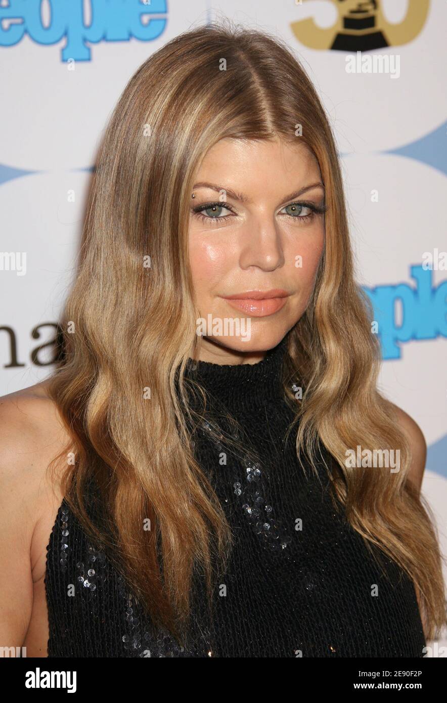 Fergie arriving for People's Official Grammy Kick-Off Party, held at ...