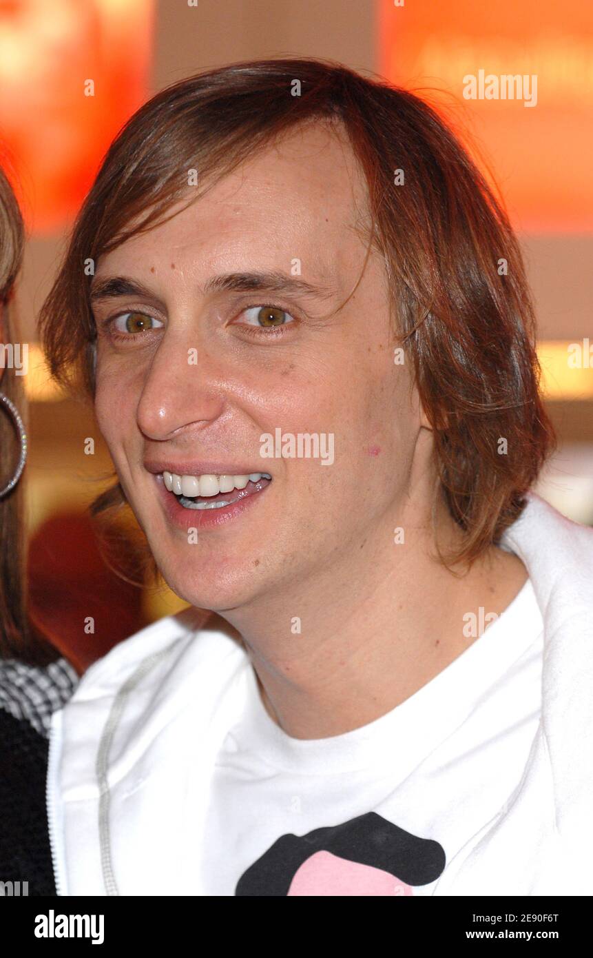 Star DJ David Guetta poses for pictures prior to Cathy Guetta's ...