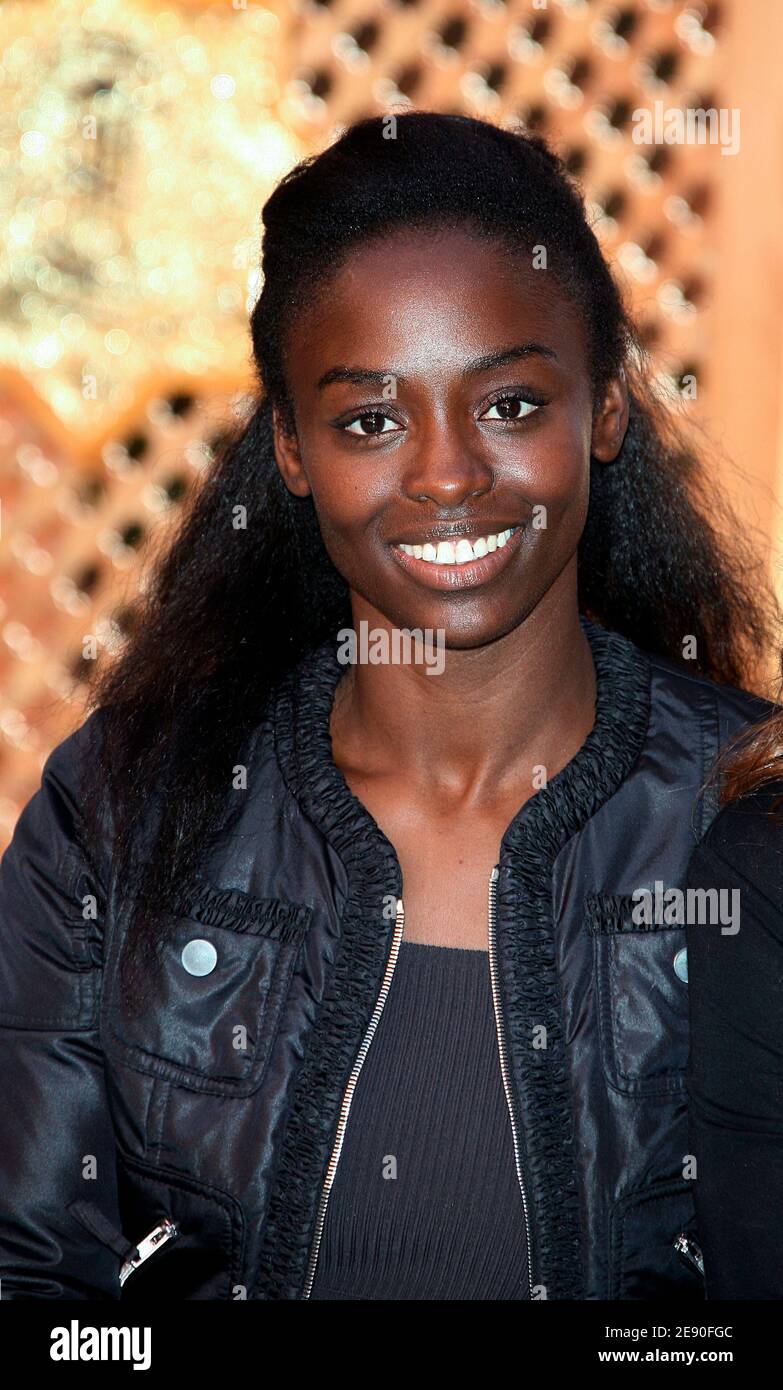 Actress Aissa Maiga poses during the jury's photocall at the 7th ...
