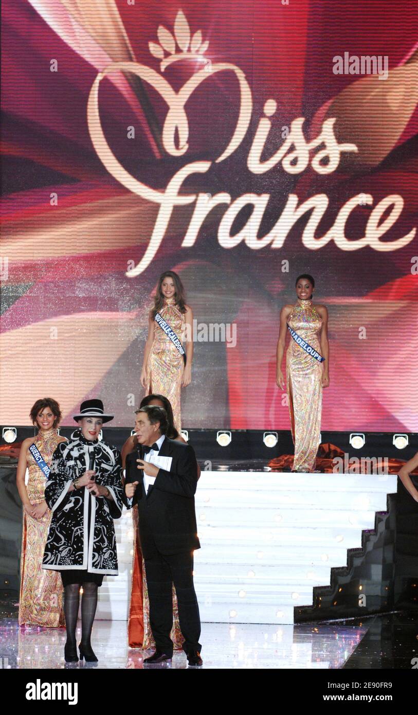 Atmosphere during the 2008 Miss France Pageant held at the Kursaal in ...