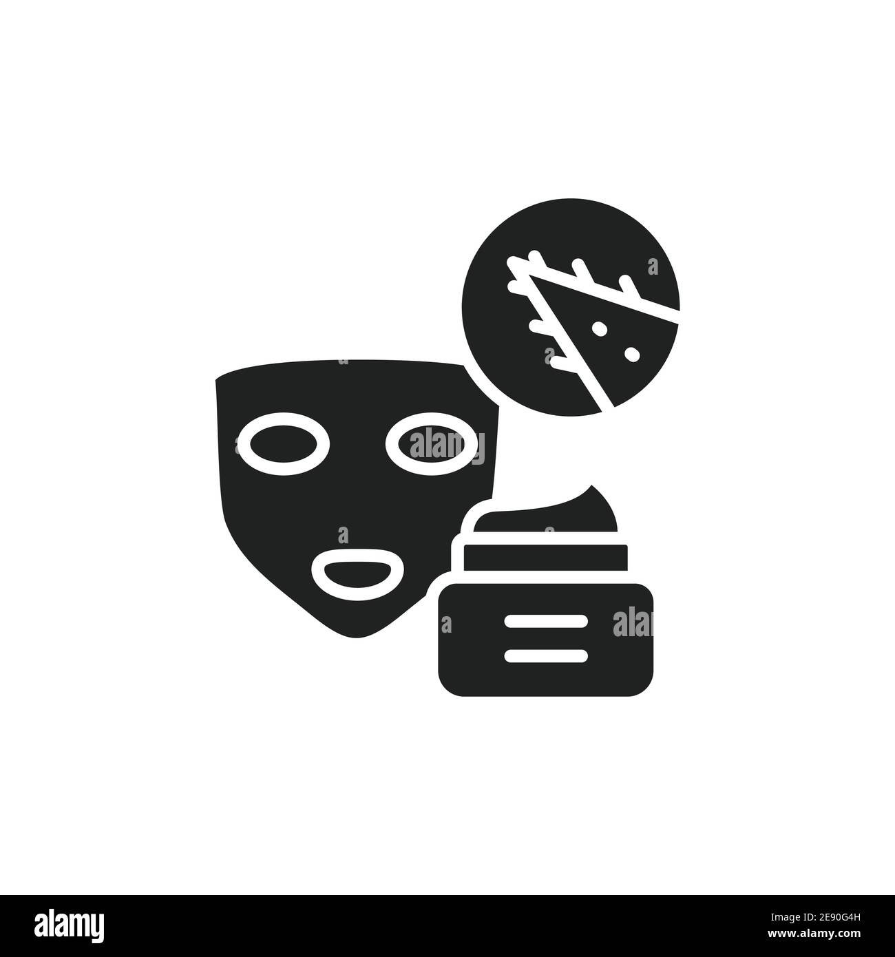 Apply face mask Black and White Stock Photos & Images - Alamy