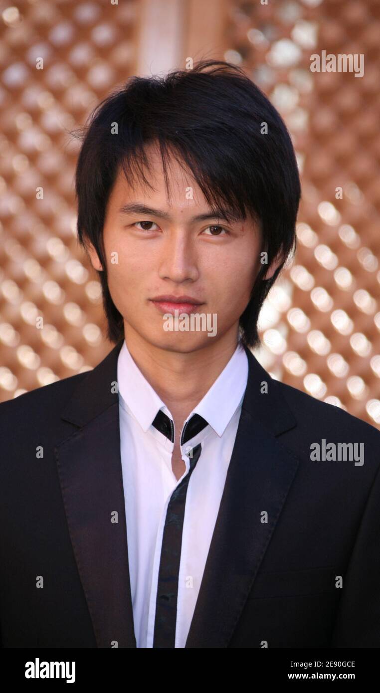 Actor Lu Yulai poses during the photocall of The Red Awn during 7th ...