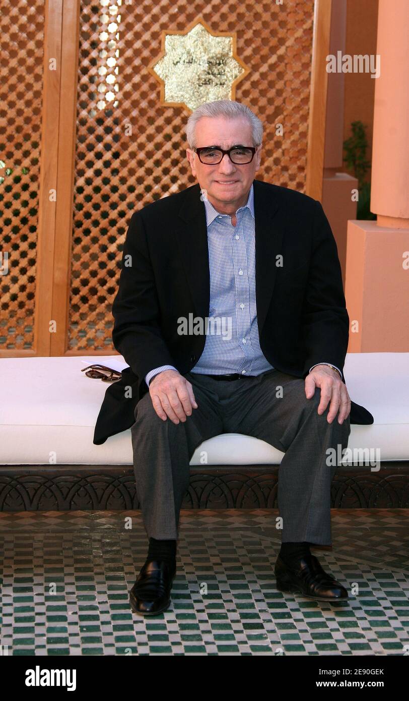 US director Martin Scorsese poses for our photographer during the 7th ...