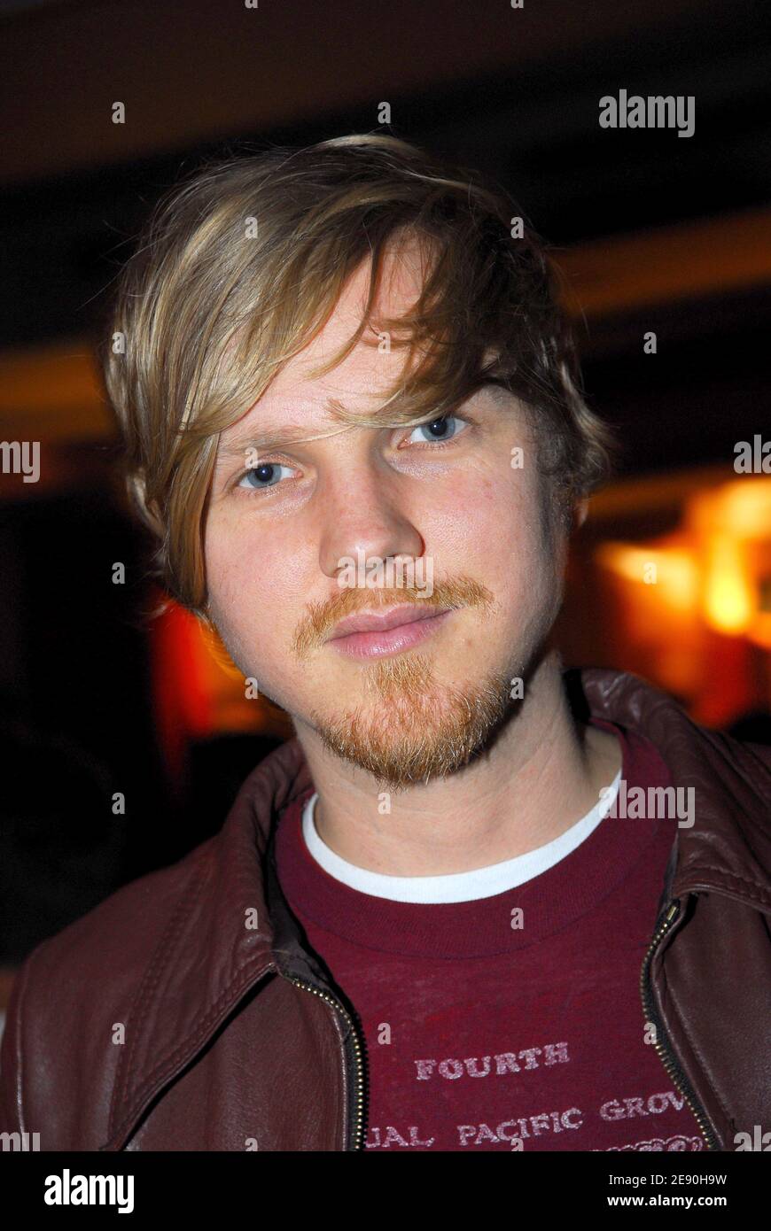 Benoit Poher, lead singer of French band Kyo attends the M6 TV channel ...